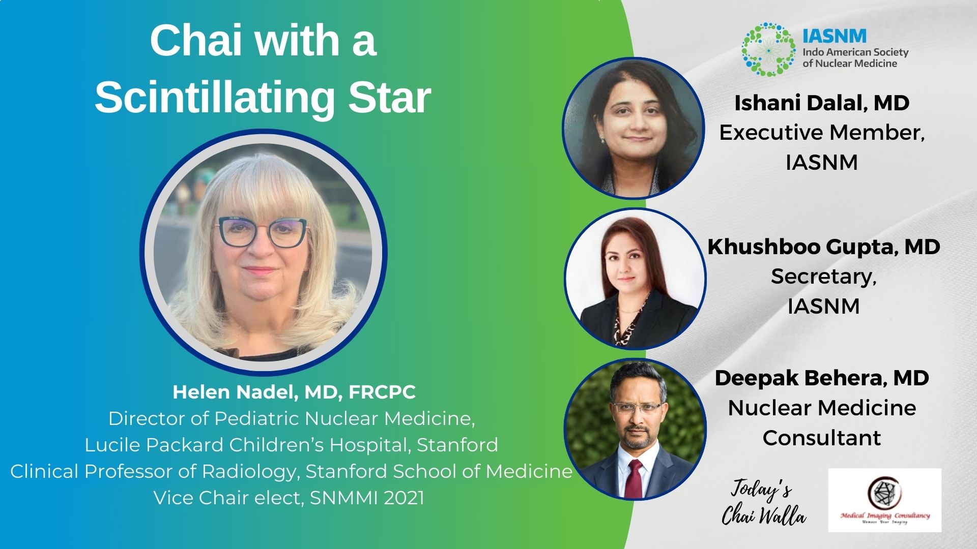 IASNM’s Chai with Scintillating Stars: Webcast Series #8 (Dr. Helen ...