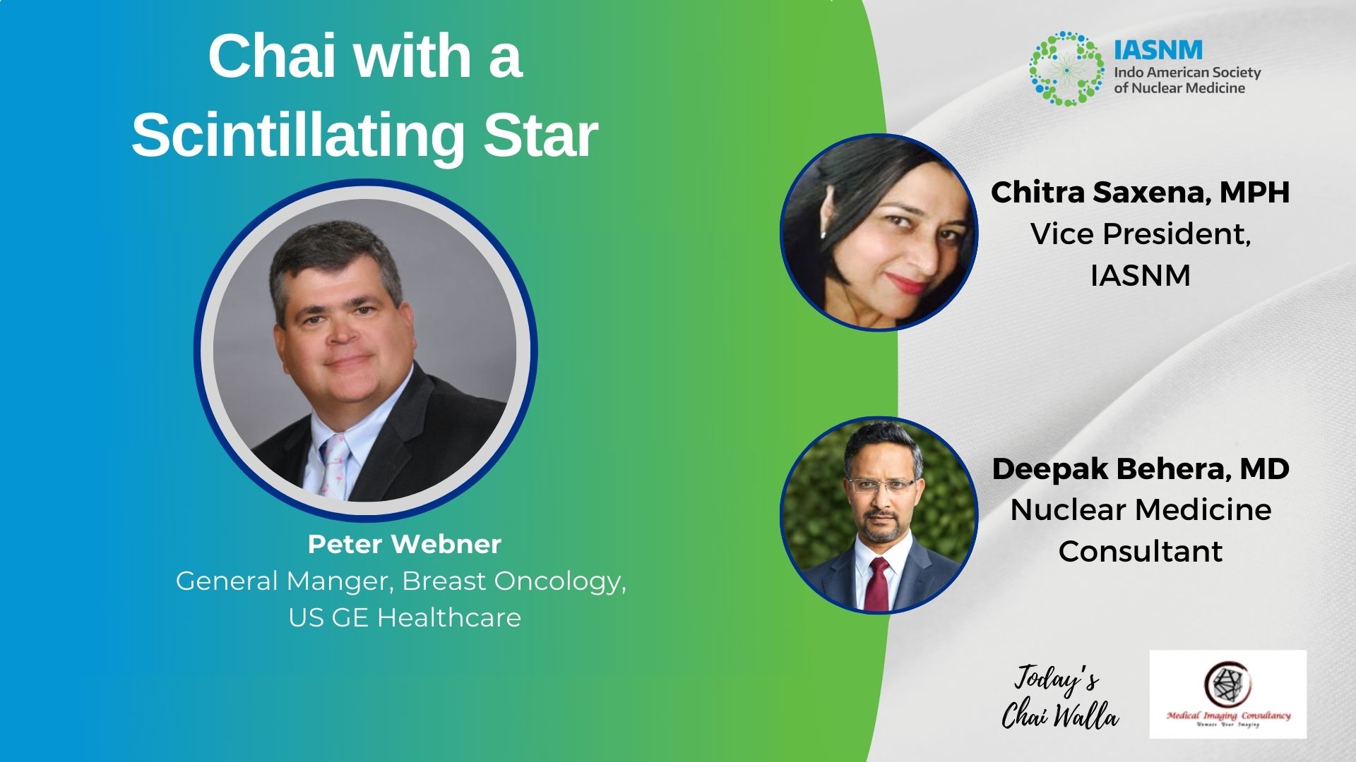 IASNM’s Chai with Scintillating Stars: Webcast Series #5 (Peter Webner) – IASNM