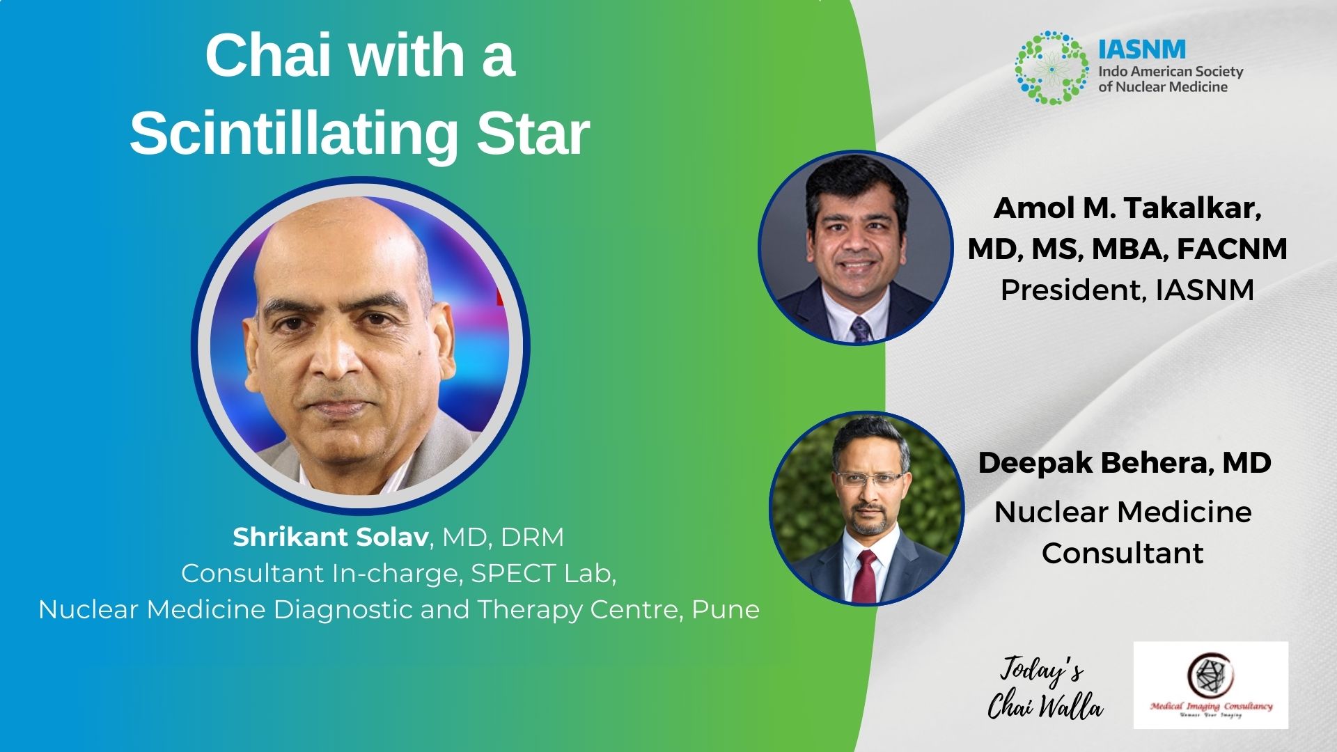 IASNM’s Chai with Scintillating Stars: Webcast Series #6 (Dr. Shrikant ...