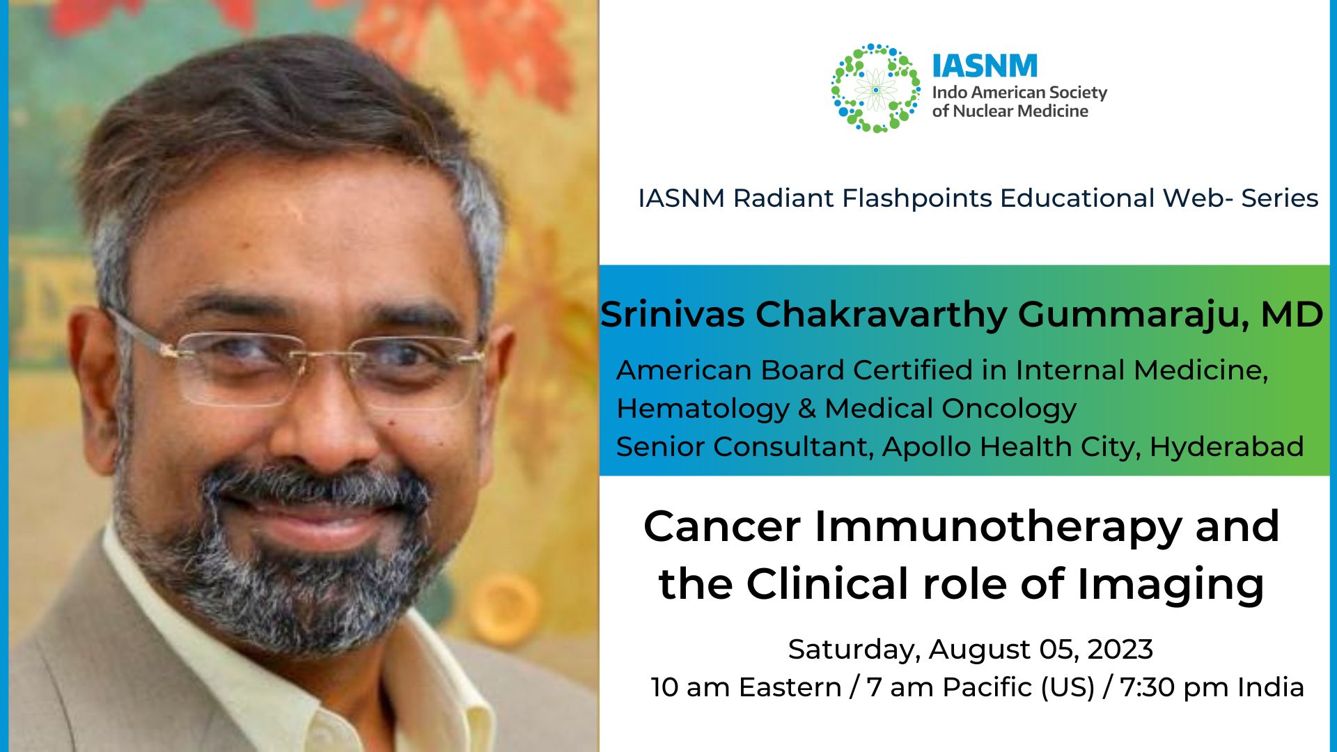 Cancer Immunotherapies & the Role of Imaging – IASNM